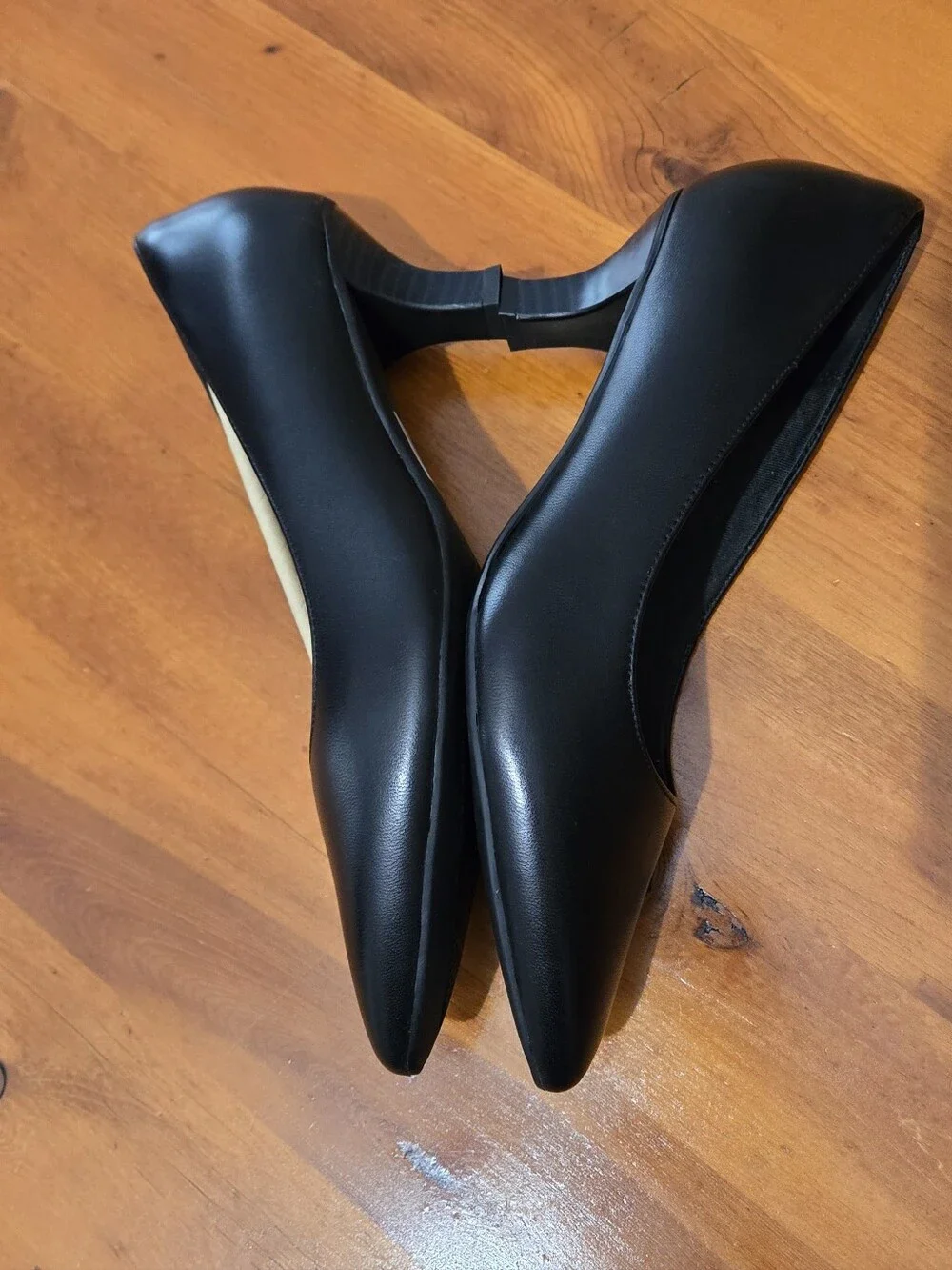 Clarks | Shoes | Clarks Collection Kepley Vine Black Pointed Toe Mid ...